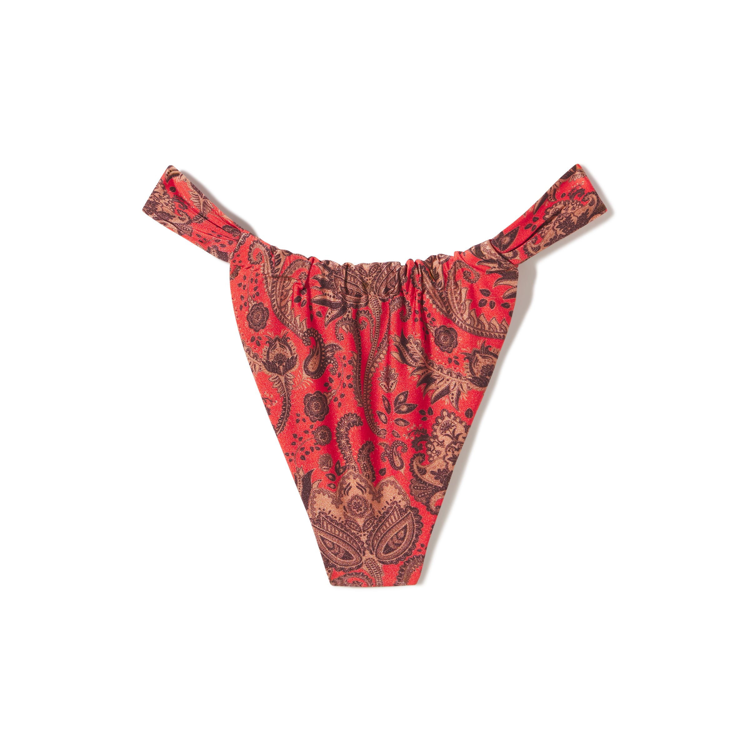 Hillcrest Bottom | Red Paisley – Inamorata
