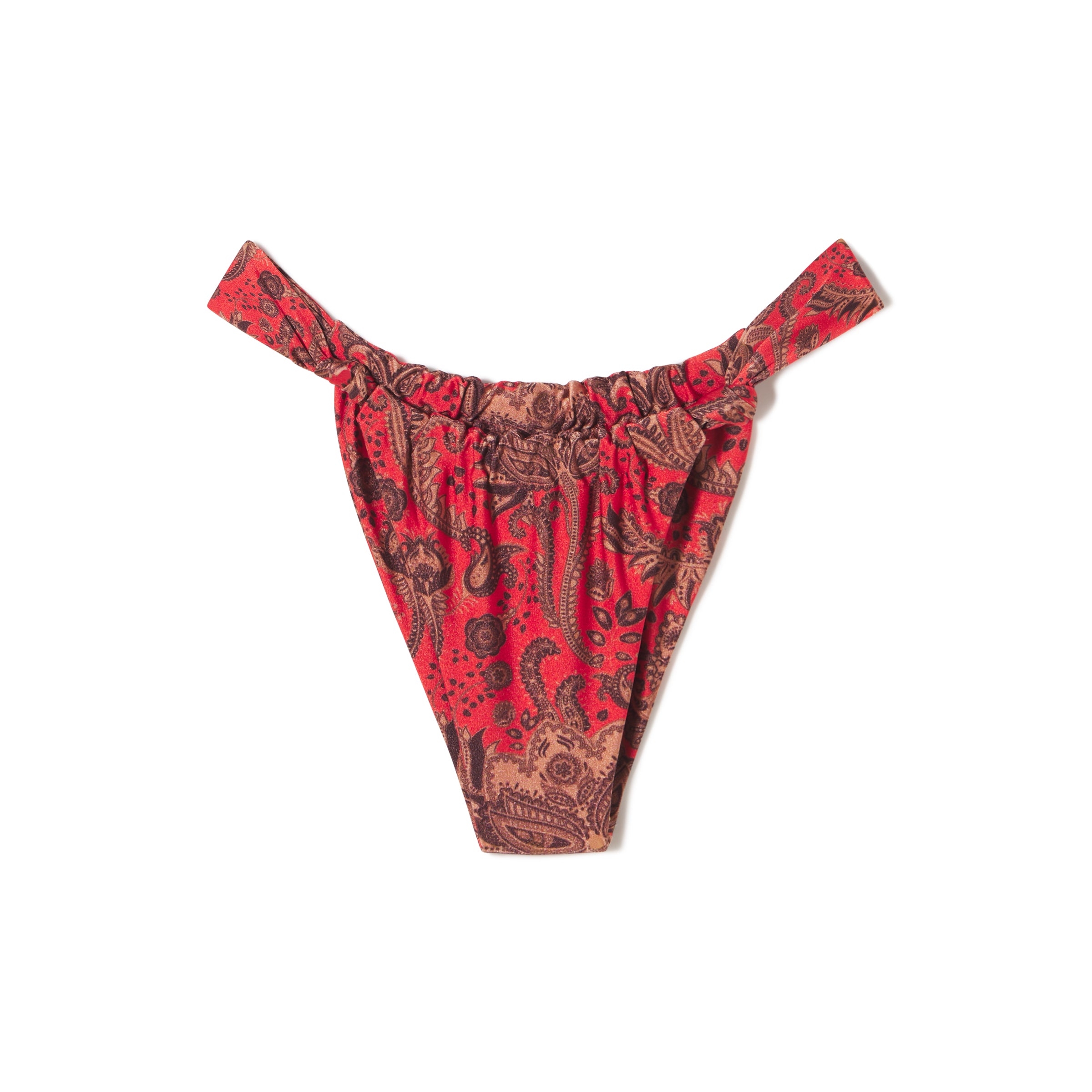 Hillcrest Bottom | Red Paisley – Inamorata