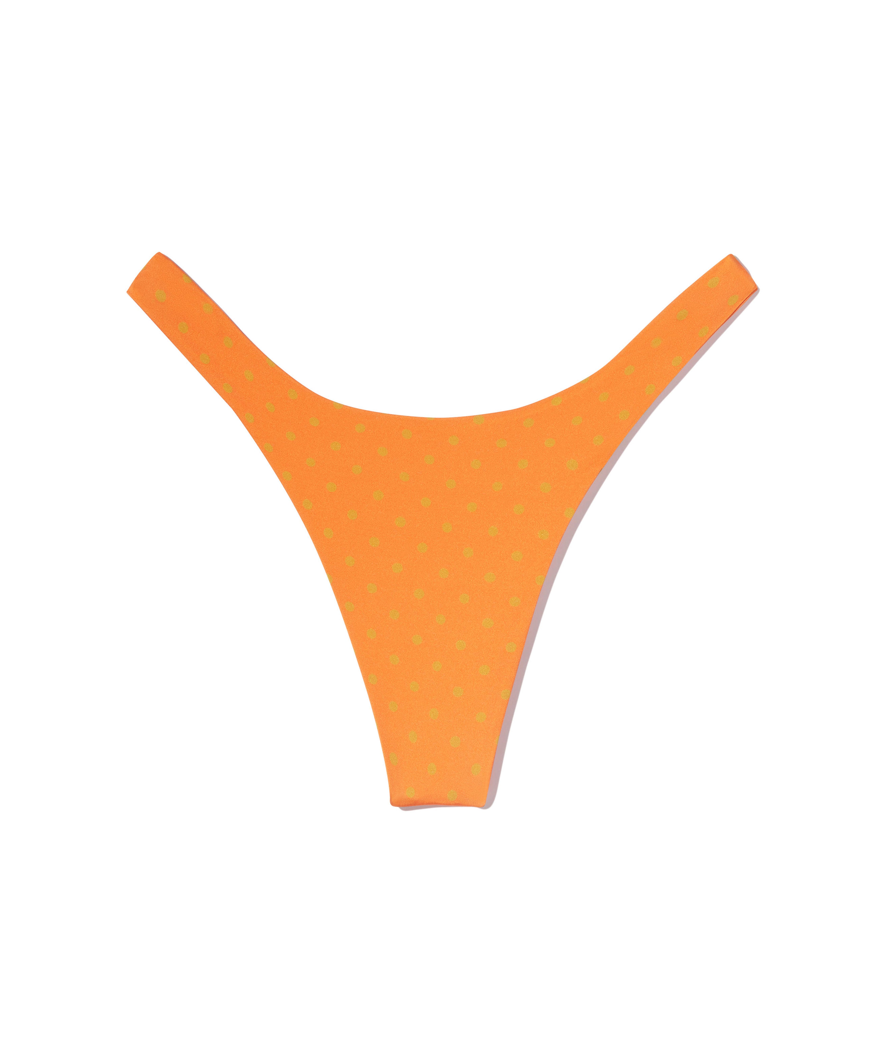 Orpheus Bottom | Orange & Mustard Small Dot – Inamorata